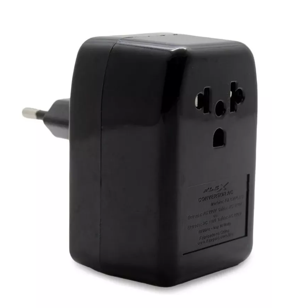 Conversor Transformador De Voltagem Bivolt 110v e 220v